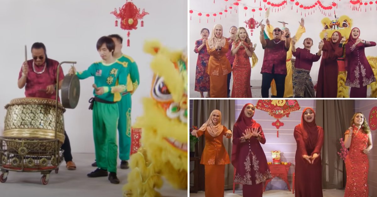 Malay artistes usher in festivities with CNY-themed song 'Dong Dong ...