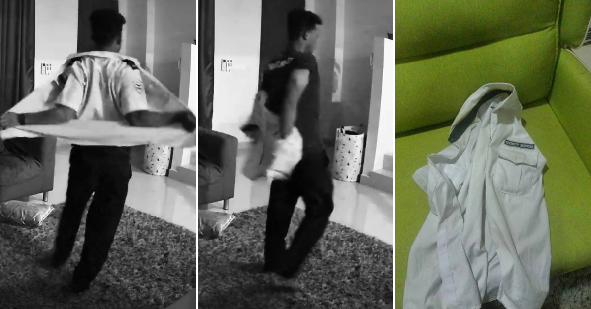 Johor woman shares frightening moment security guard breaks into her ...