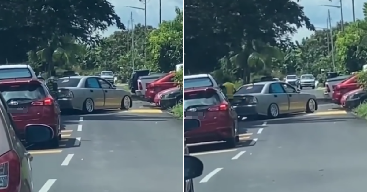 Driver of Proton with 'lowered' car body criticised by netizens for ...