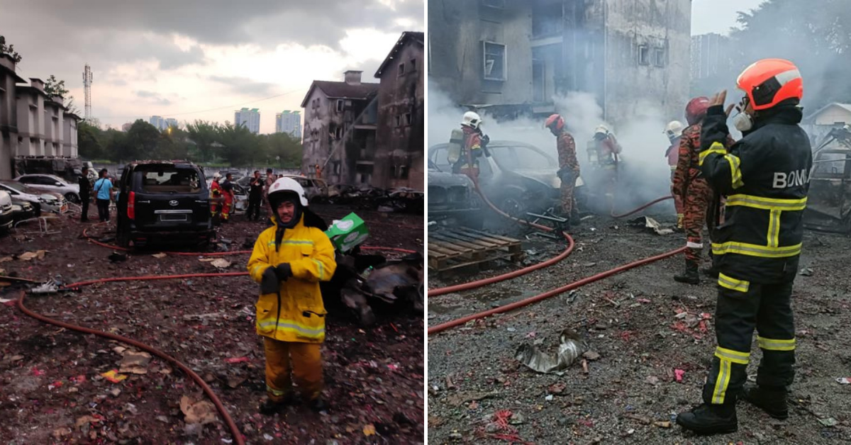 3 men sustained light injuries from Sentul police evidence storage ...