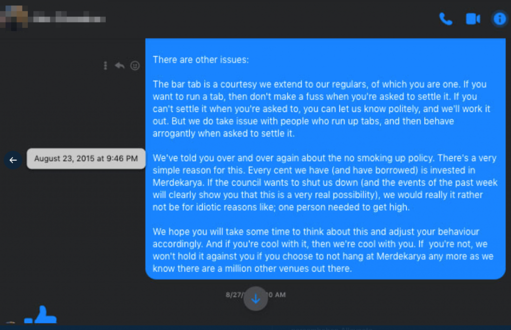 "They're promoting their sex cult," Merdekarya defends comedy club ...