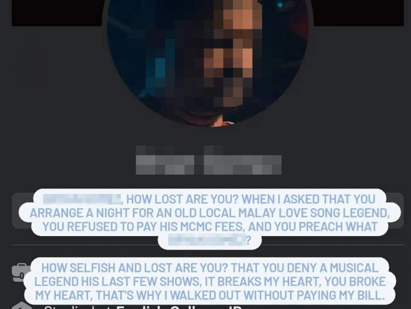 "They're promoting their sex cult," Merdekarya defends comedy club ...