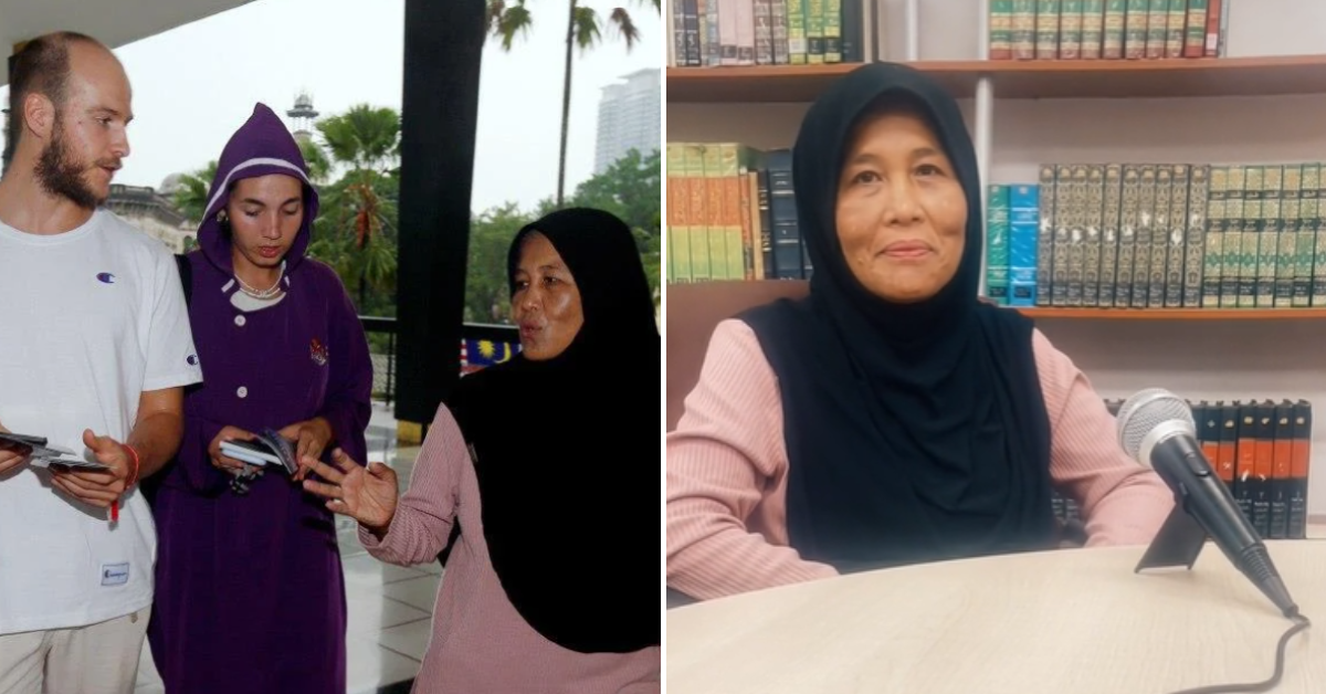 Mak cik who went viral for her multilingual skills revealed to be ex ...