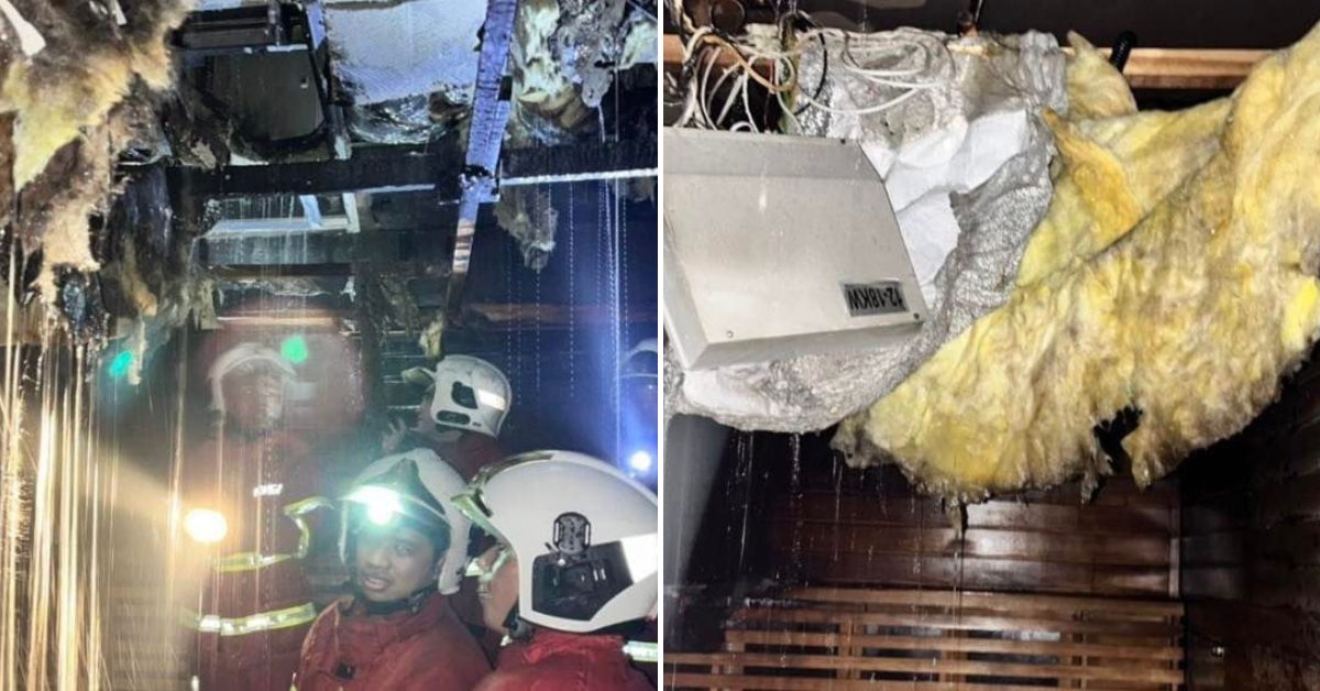 Sauna in popular KLCC gym left 80% destroyed after it caught fire ...