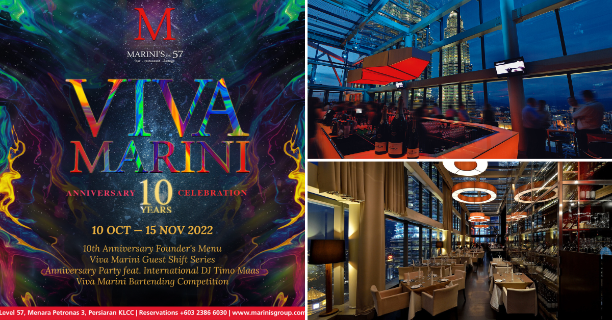 Marini's on 57 commemorates 10 years of tantalising triumphs with a ...