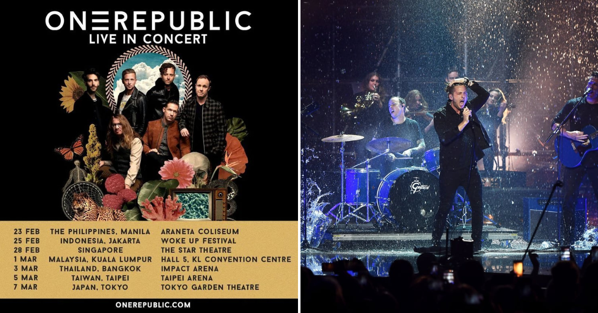 American pop-rock band OneRepublic confirms they will be performing in ...