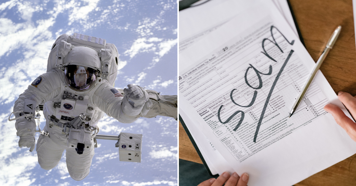 Woman scammed by man claiming to be astronaut who was 'trapped in space ...