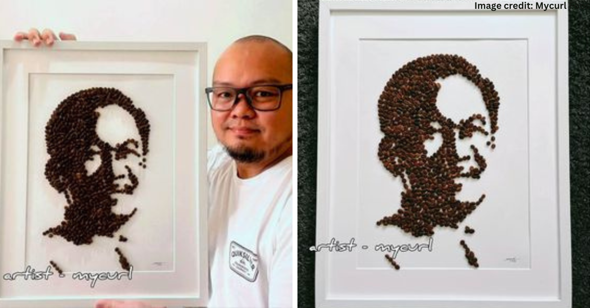 PHOTOS: Local M'sian artist creates portrait in tribute to Prime ...