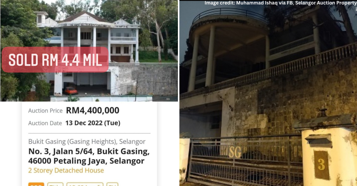 Infamous abandoned 'SG House' mansion on Bukit Gasing reportedly sold ...